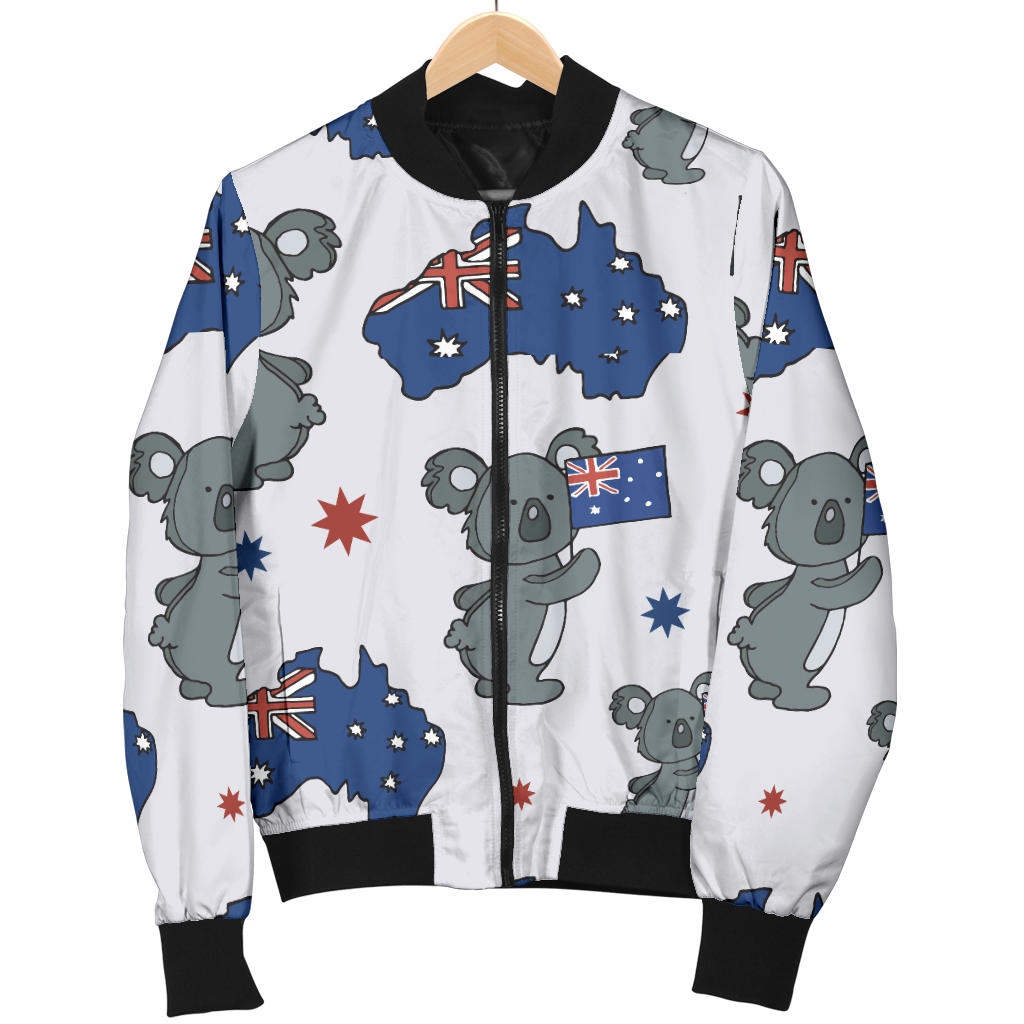 Koala Australia Day Themed Design Men Bomber Jacket – JTAMIGO