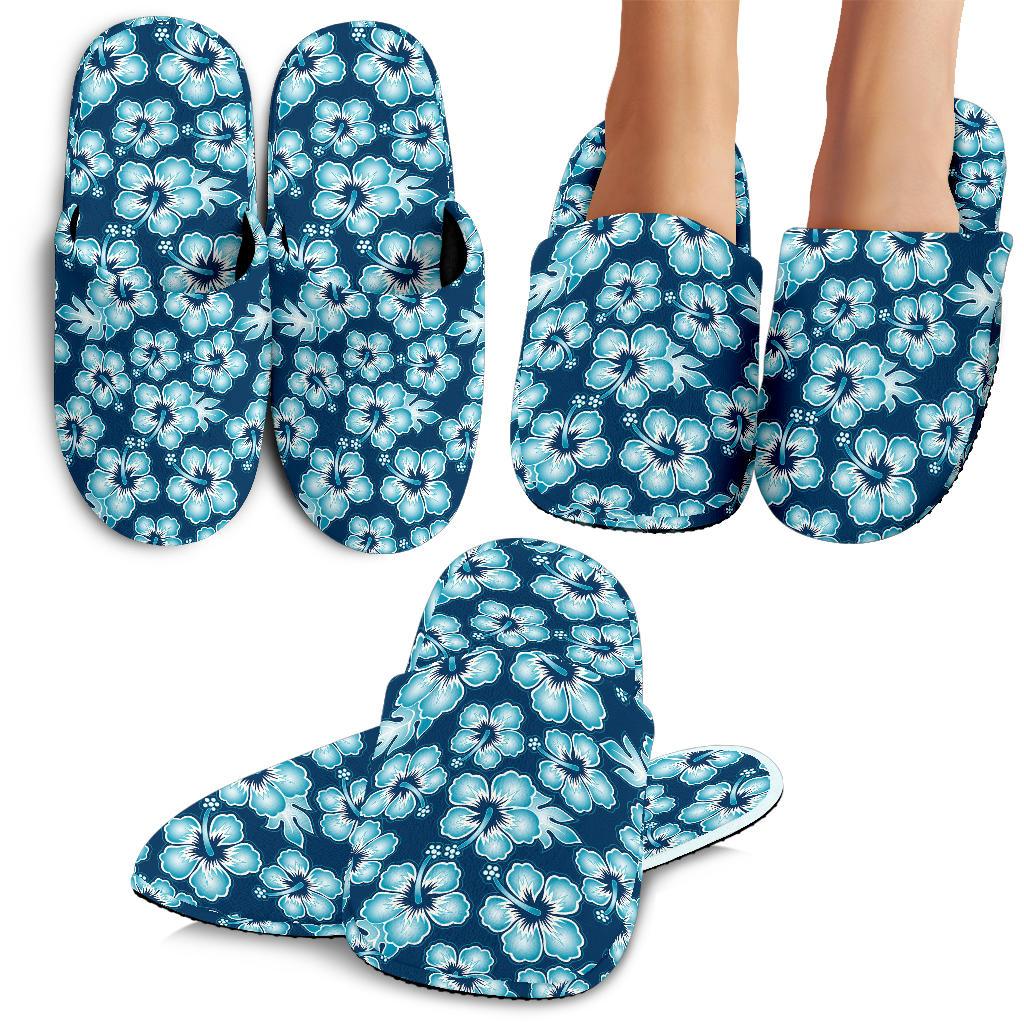 Hibiscus Flower Hawaiian Themed House Slippers – JTAMIGO
