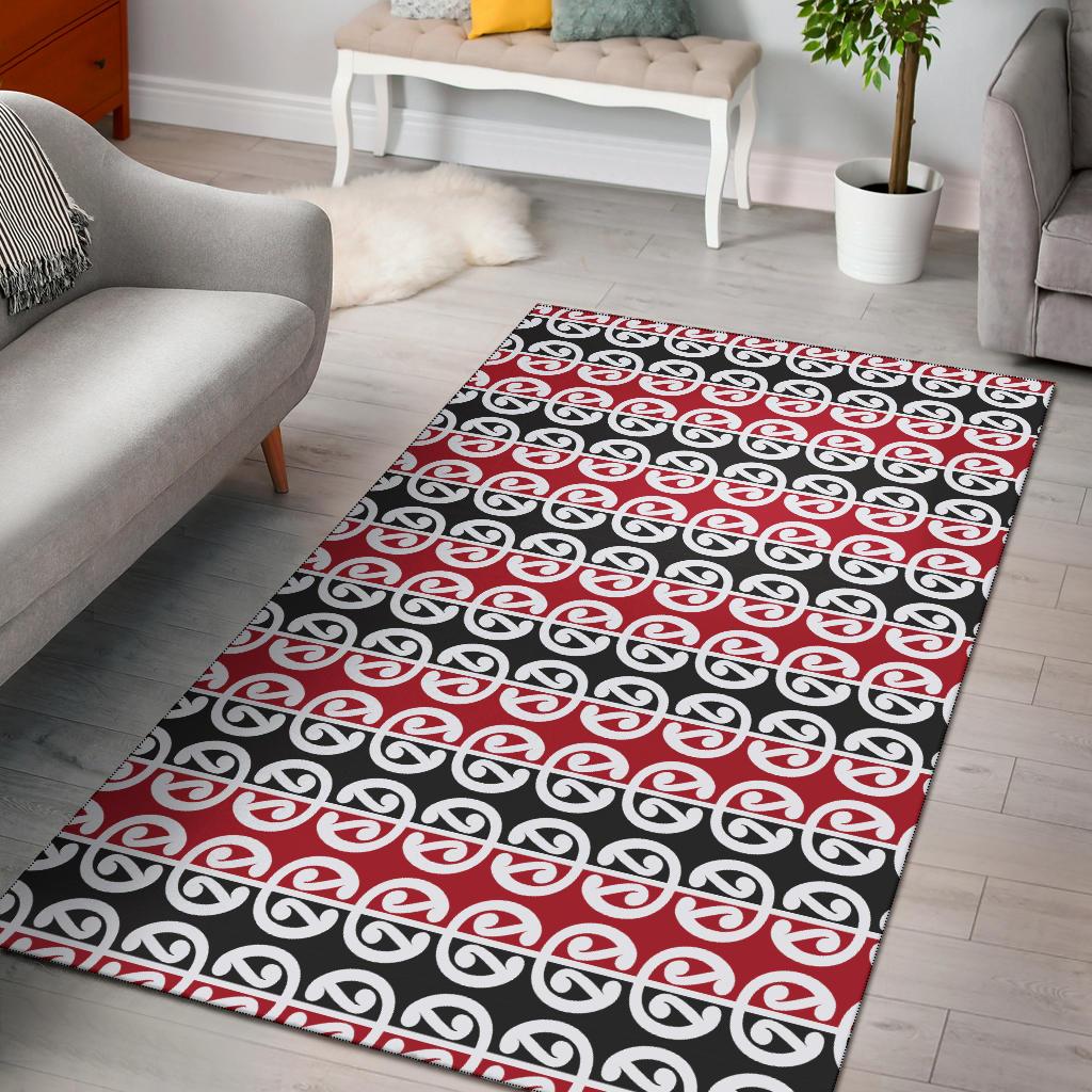 Maori Classic Themed Design Print Area Rugs – JTAMIGO