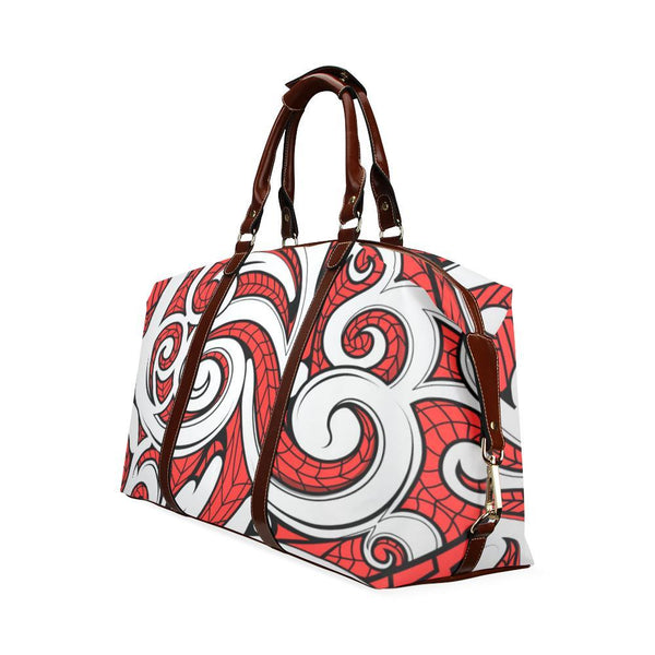 Maori Polynesian Themed Design Print Travel Bag - JTAMIGO