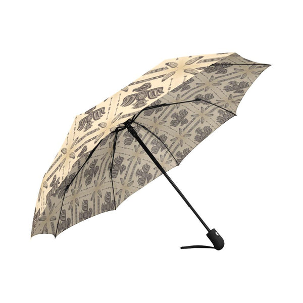 Native American Themed Design Print Anti-UV Automatic Umbrella - JTAMIGO