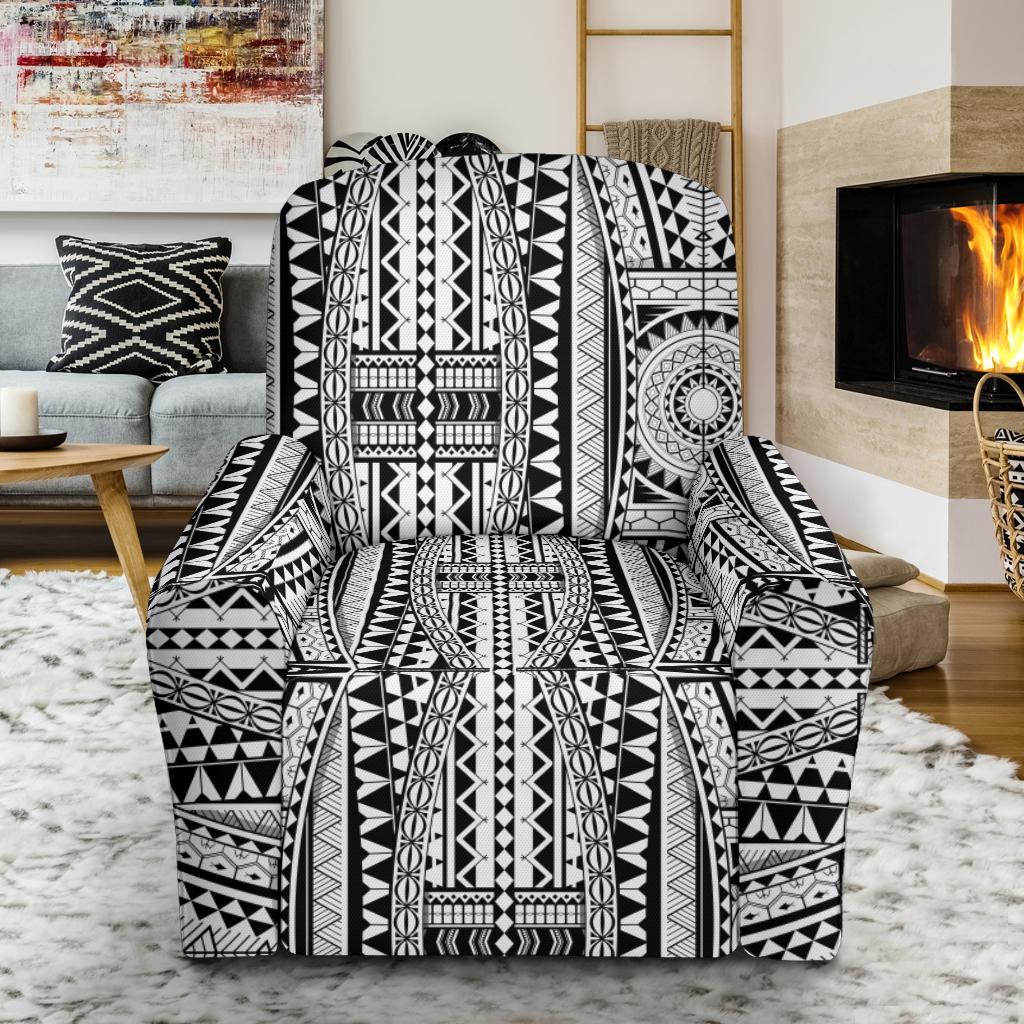 Polynesian Tattoo Design Recliner Slipcover with Pocket – JTAMIGO