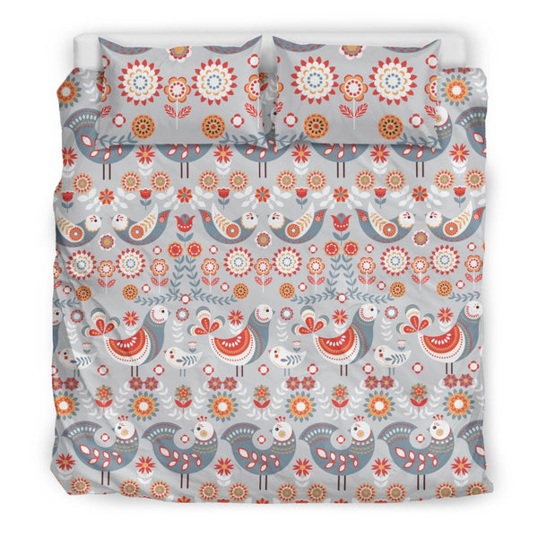 Swedish Nordic Design Print Bedding Set - JTAMIGO