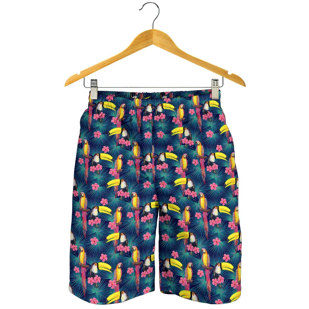 Toucan Parrot Design Mens Shorts – JTAMIGO